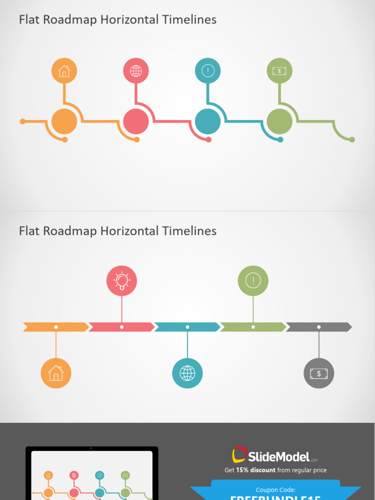 FF0094-01-flat-roadmap-horizontal-timelines-16x9 | PDF FF0094-01-flat-roadmap-horizontal-timelines-16x9 | PDF
