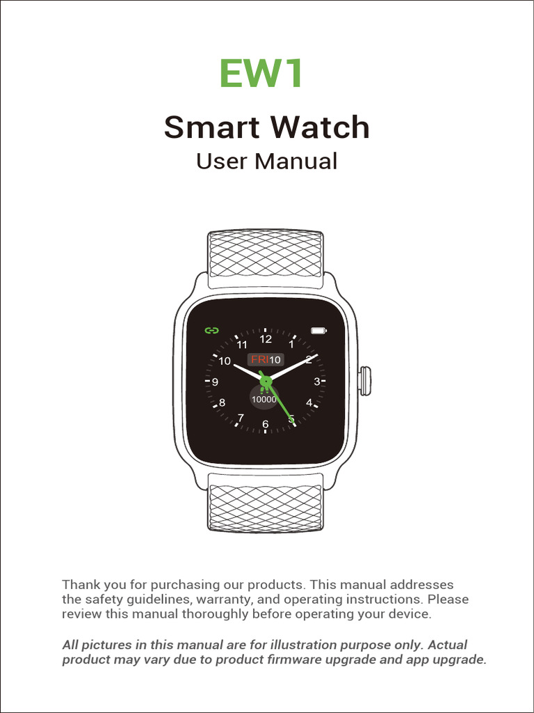 Smart Watch: User Manual | PDF | Smartphone | Dermatitis