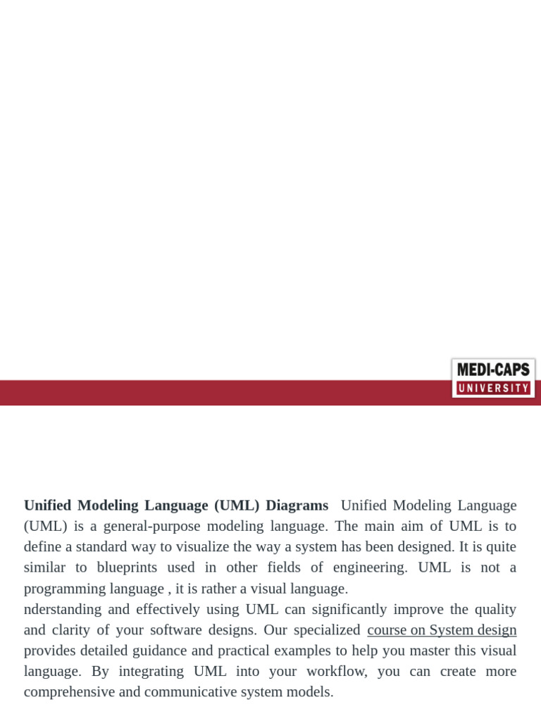Unit 3 Software Design And Uml Pdf Class Computer Programming Unified Modeling Language