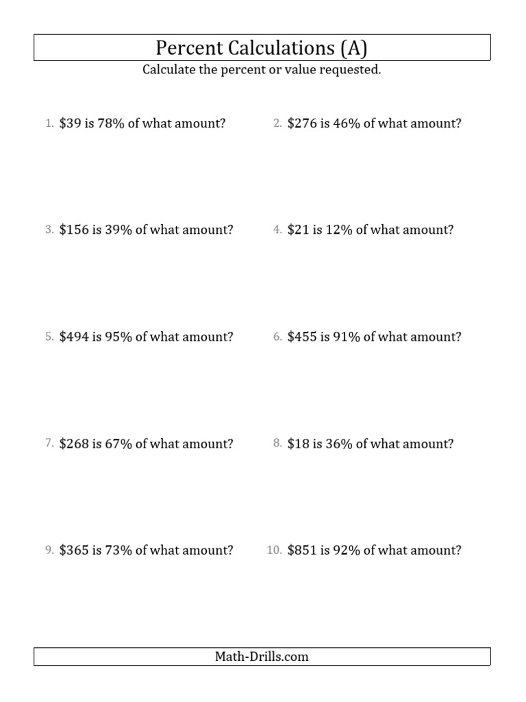 Percents Calculate Base Allpercents Currency Wholenumbers 001. ...