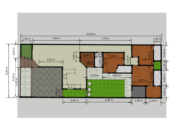 Planta Baixa Definitiva Cotada | PDF