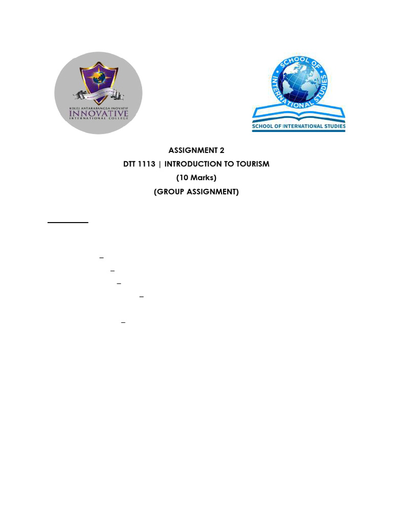 DTT 1113 Group Assignment - DTM Japan | PDF | Business | Travel