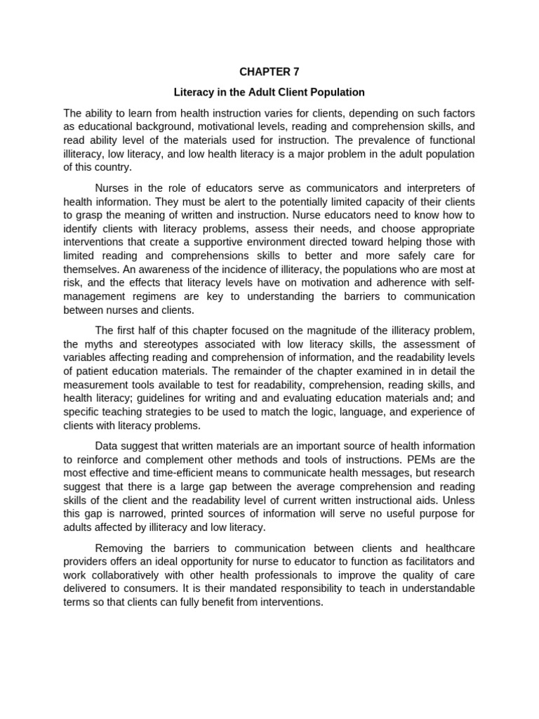 Summary Hazel Nurse Education | PDF | Literacy | Reading Comprehension