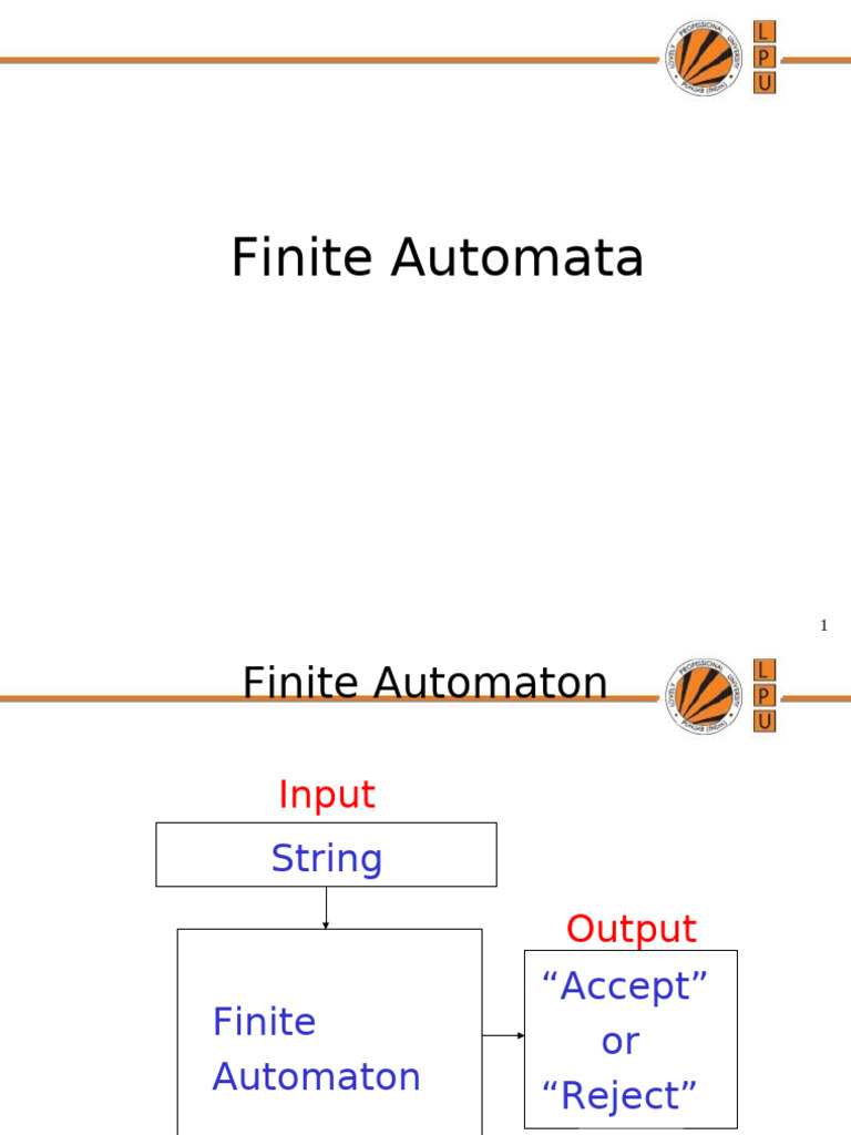 lecture 5II | PDF | Automata Theory | Models Of Computation