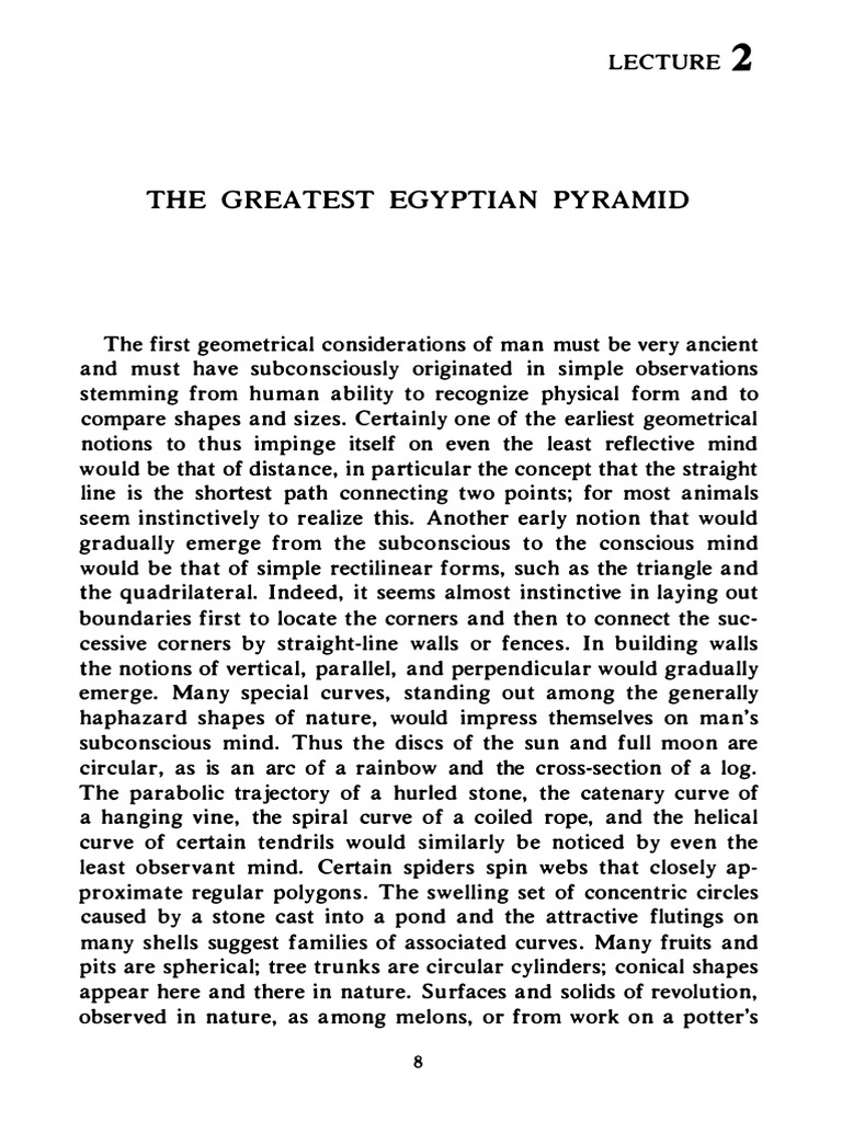 Understanding Ancient Egyptian Geometry | PDF | Area | Sphere