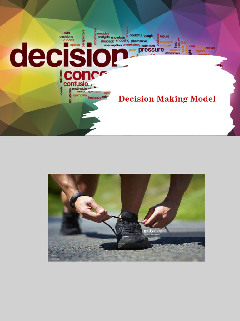 4 - Decision Making Model | PDF | Decision Making | Rationality