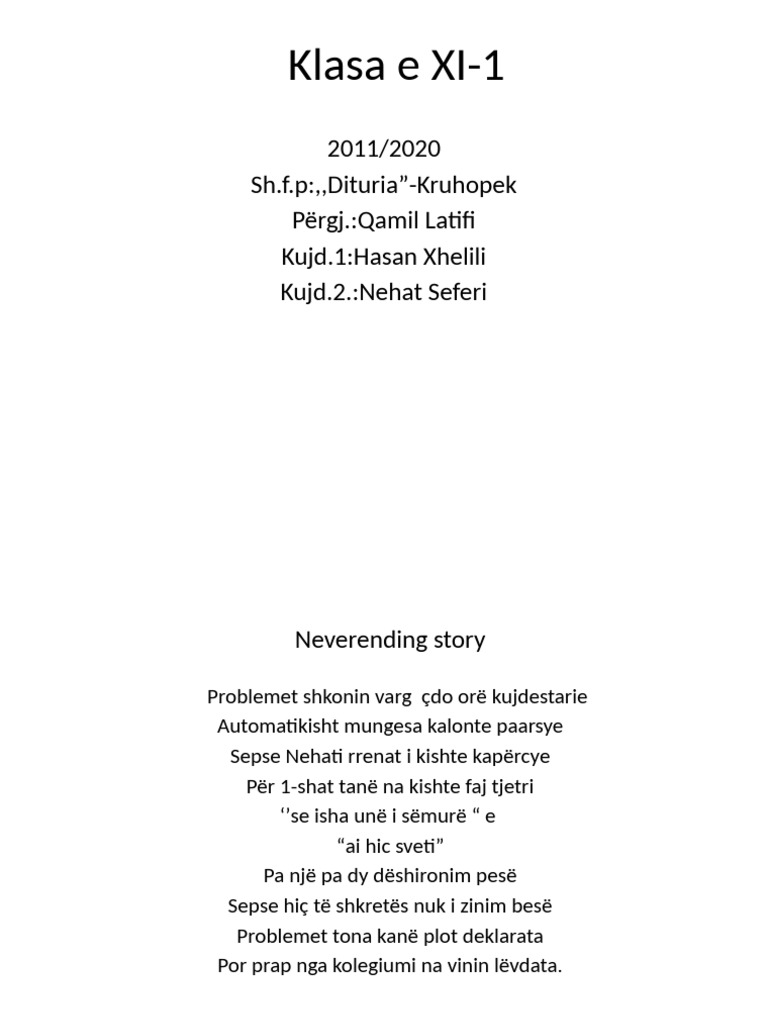 Klasa IX 1 2020 | PDF