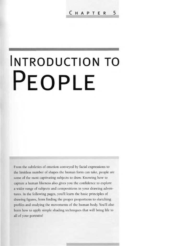 Drawing People | PDF | Composition (Visual Arts) | Drawing