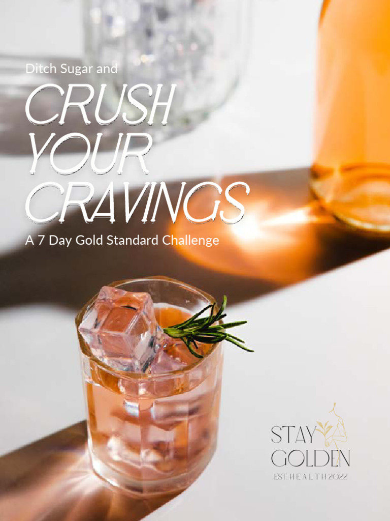 7-Day Crush Your Cravings Challenge | PDF | Pickling | Dill