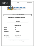 Grade 10 Data Handling QP 2024 | PDF