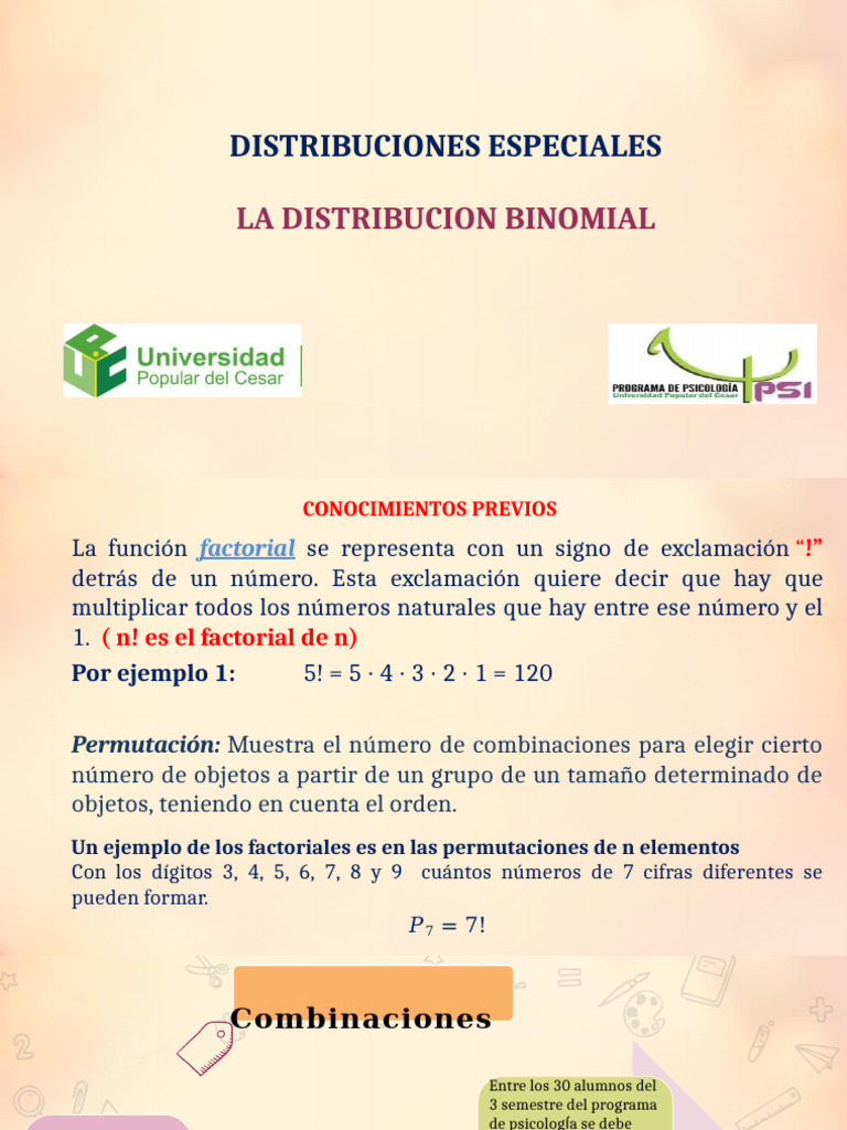 Distribución Binomial | PDF | Probabilidad | Teoría estadística