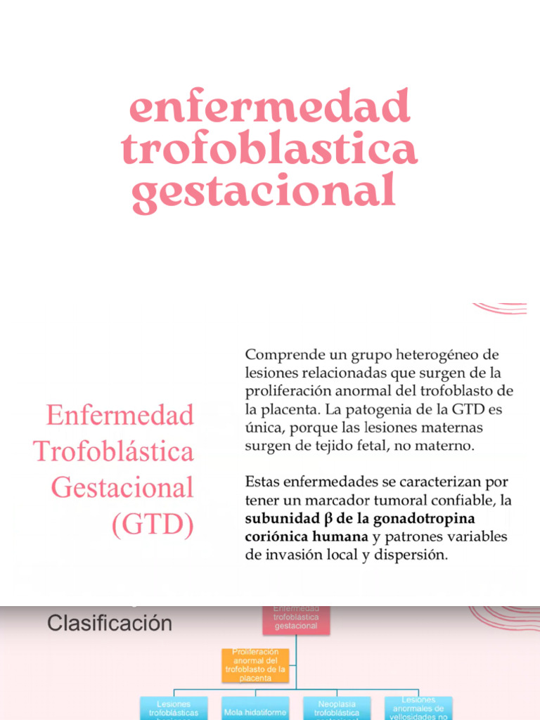 Enfermedad Trofoblastica Gestacional | PDF