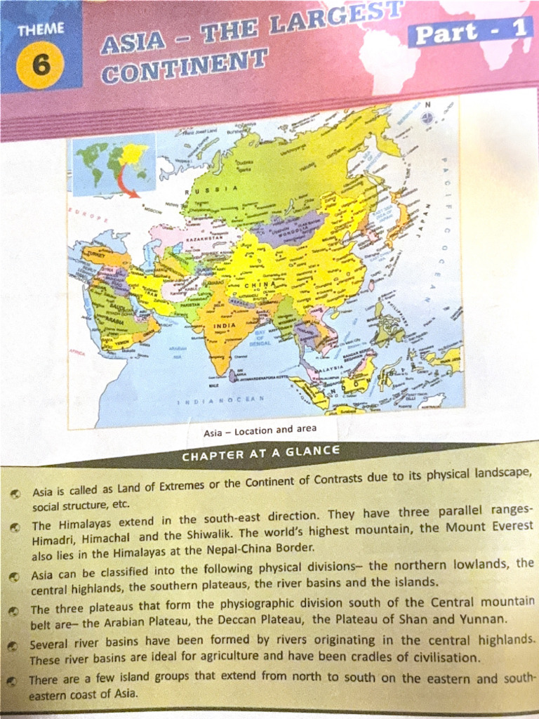 Geography Ch6 Part1 | PDF