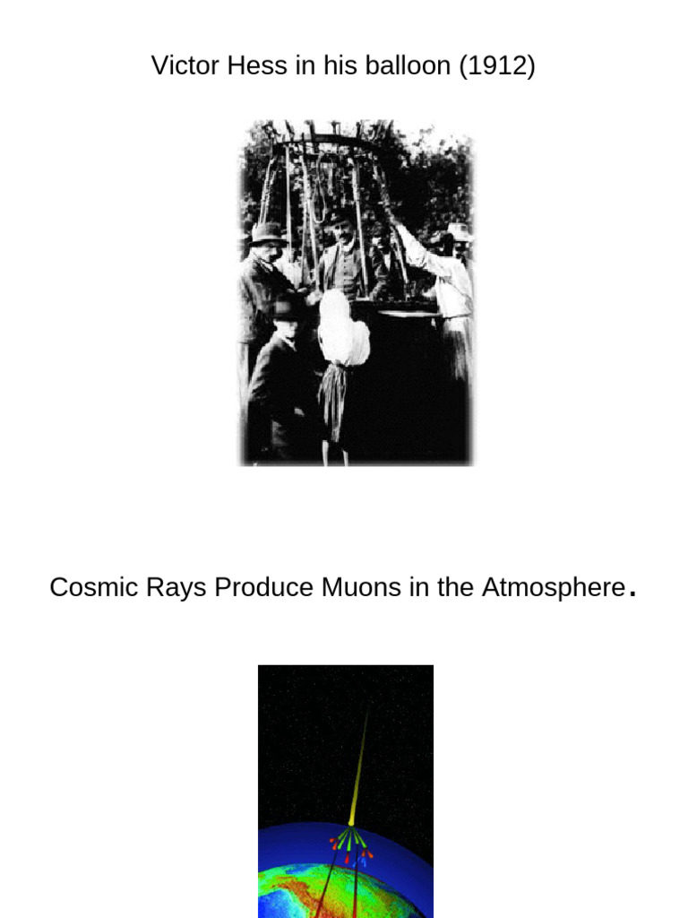 Cosmic Rays: Detection and Sources | PDF | Social Science | Science ...