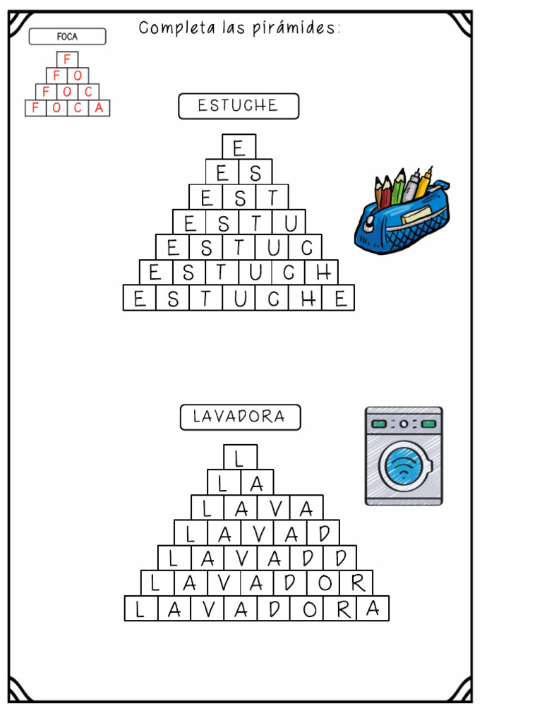 Piramide de Letras | PDF