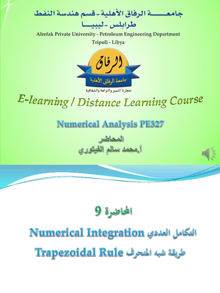 Numerical 9 | PDF
