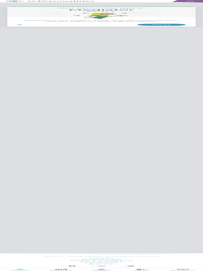 Introduction Mediator (INFP) Personality 16pe | PDF | Computers