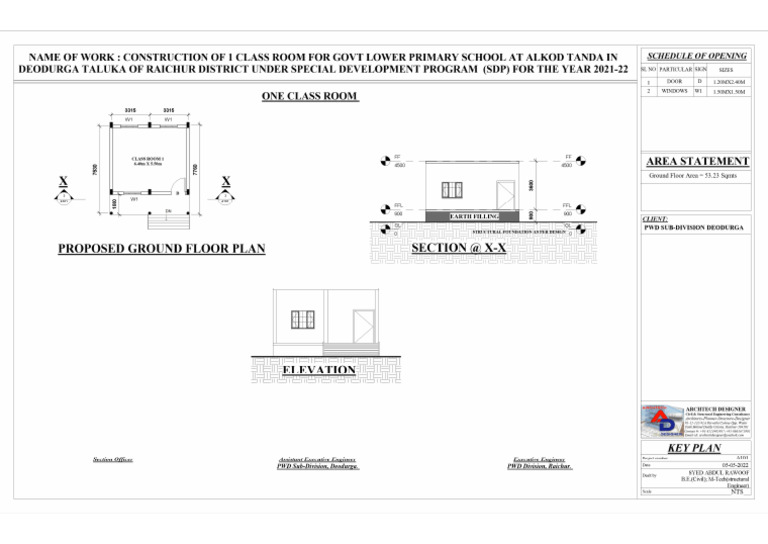 Architectural Plan - ALKOD TANDA | PDF