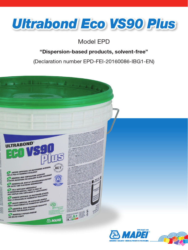 Dispersion-Based Products, Solvent-Free | PDF | Materials | Building ...