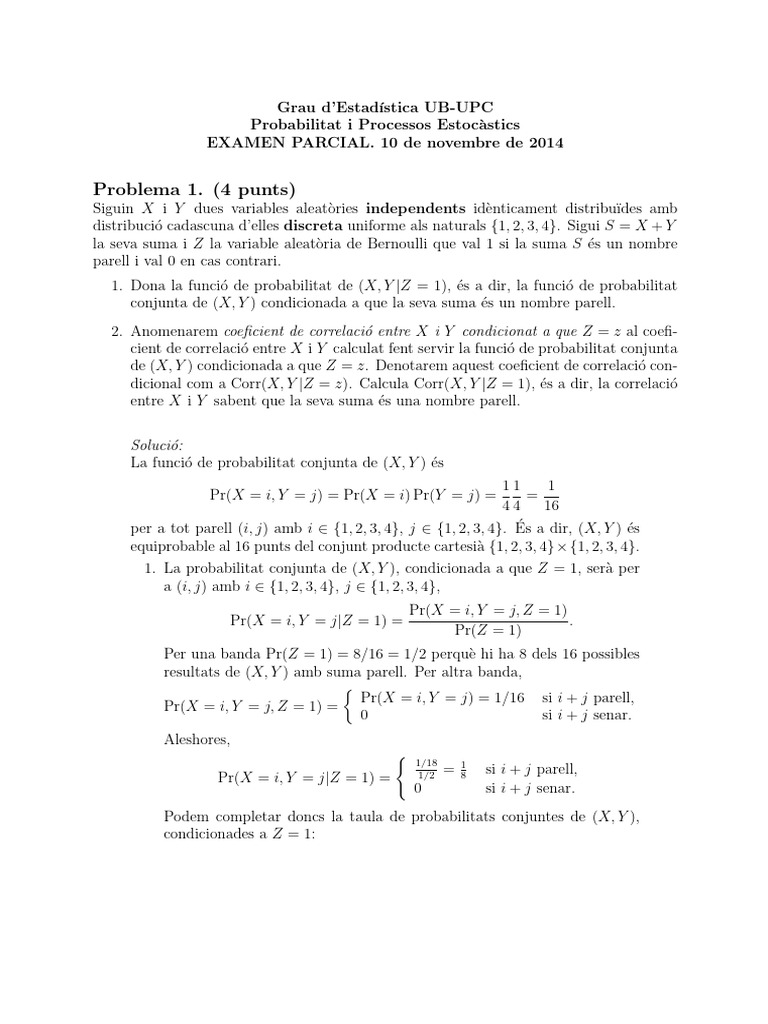Ex PiPE 14 15 Parcial Amb Solucions | PDF