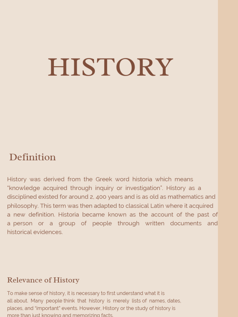 Brown Monochrome Simple Minimalist Presentation Template | PDF ...