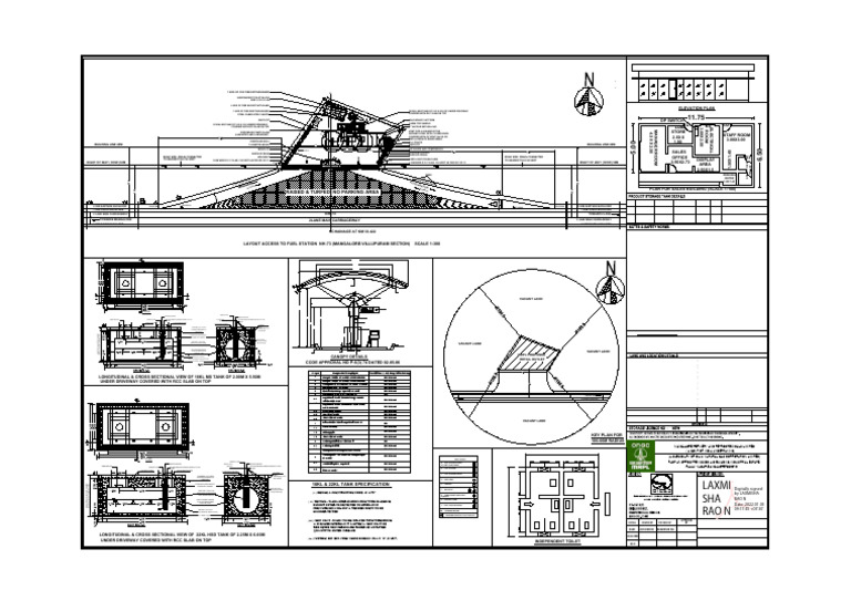 MRPL Retail Outlet Layout Plan | PDF | Manufactured Goods | Equipment