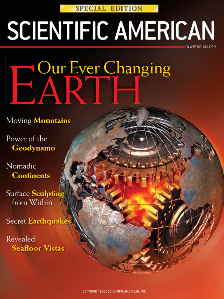 Changing Earth | PDF | Plate Tectonics | Earth
