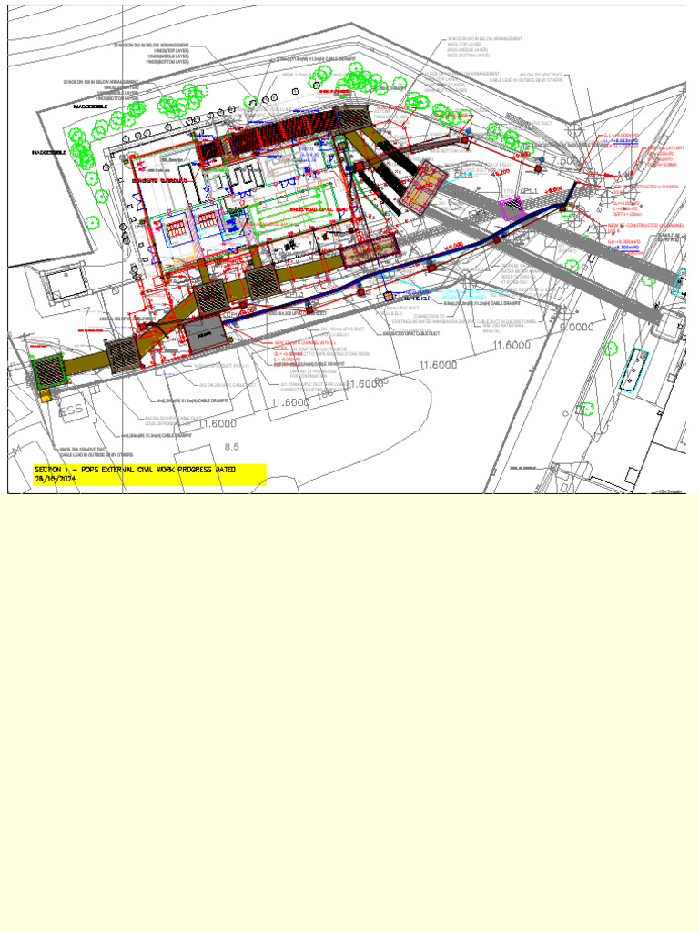 241026-Section 1 - POPS External Civil Work Progress | PDF
