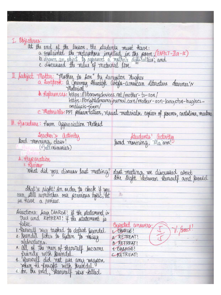 Poem Appreciation Method | PDF