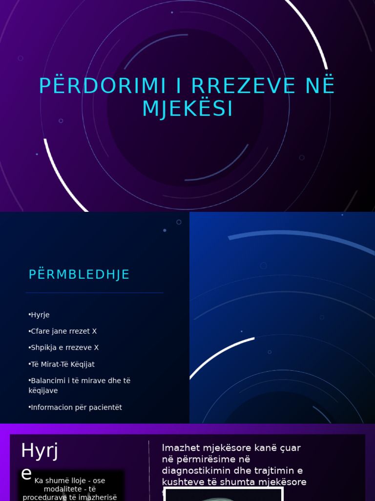 Perdorimi I Rrezeve Ne Mjekesi | PDF