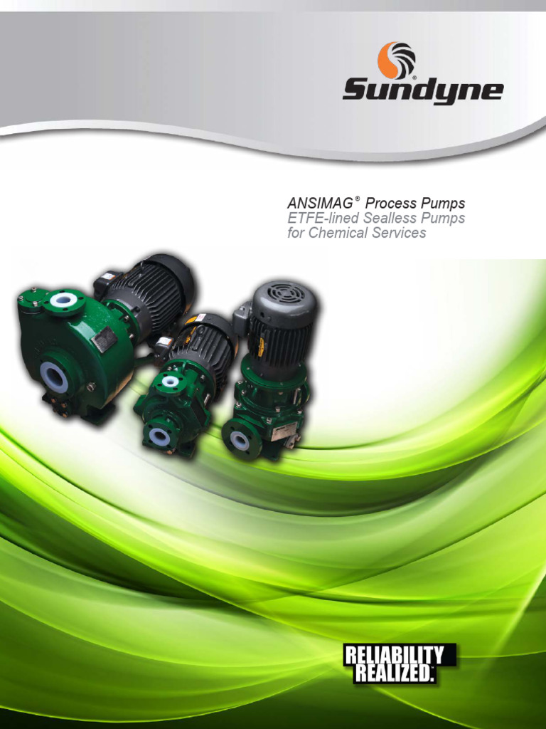 Sundyne Ansimag Brochure | PDF | Pump | Acid