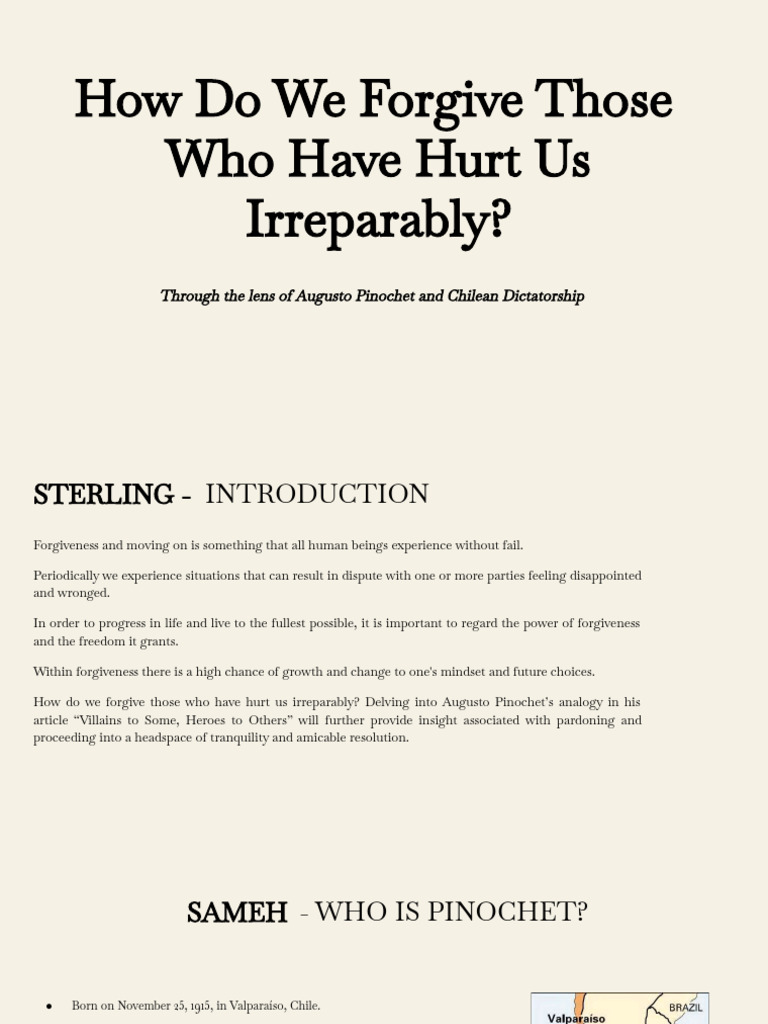 Group C - Sterling, Martina, Sameh, Emile | PDF | Augusto Pinochet | Chile