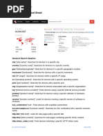 Shodan Cheat Sheet | PDF | Internet Architecture | Internet Protocols