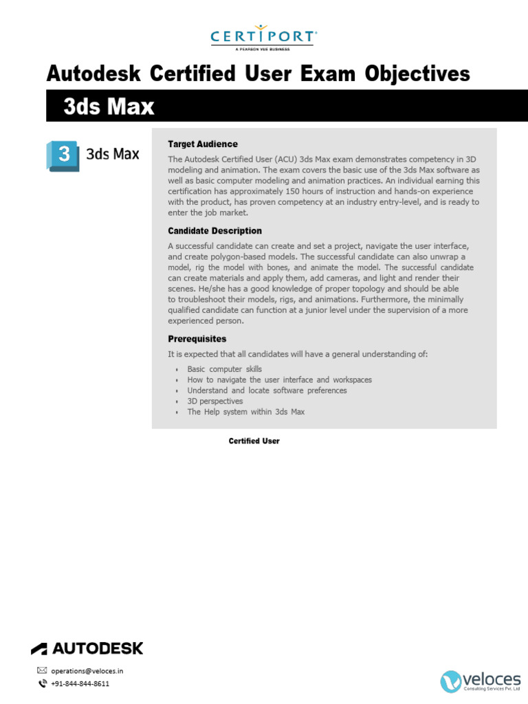3 Ds Max | PDF | Rendering (Computer Graphics) | Autodesk 3ds Max