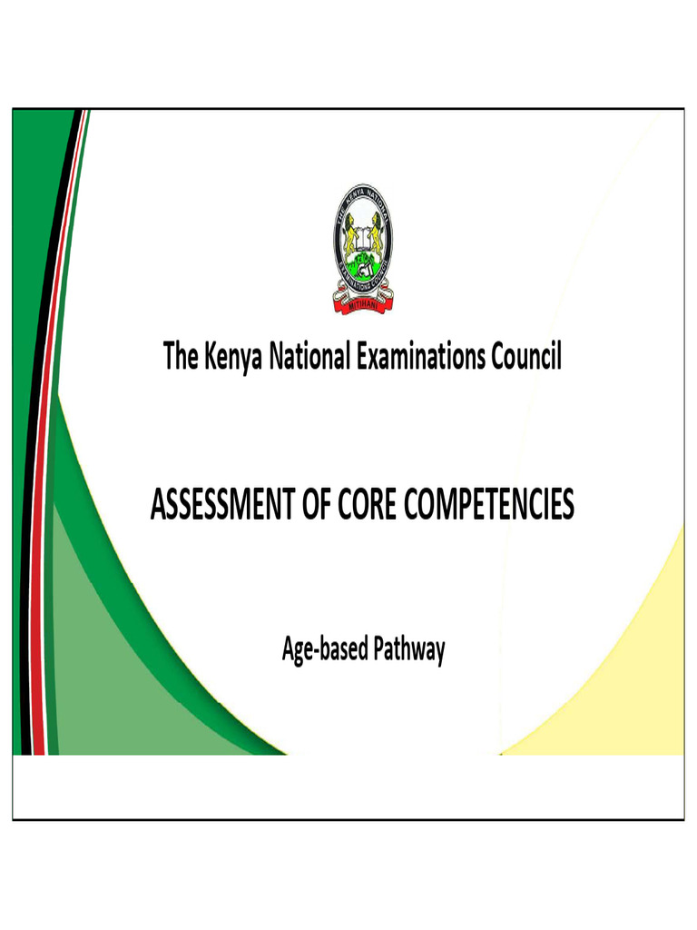 Assessment of core competencies-Age-Based (1) | PDF | Self Efficacy ...