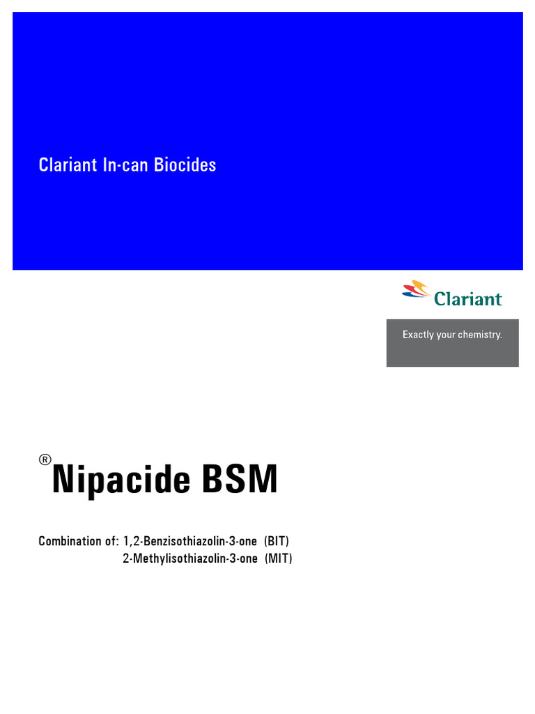 nipacide_bsm_tds | PDF | Fungus | Paint