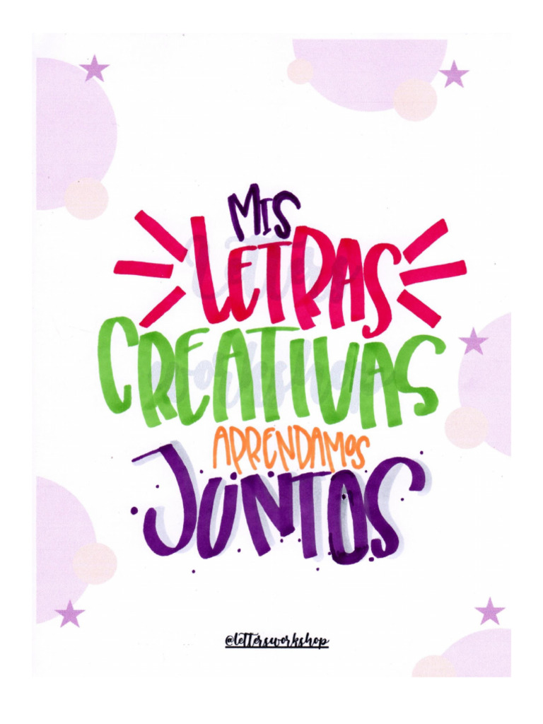 Mis Letras Creativas | PDF