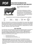 Livestock Judging Guide | PDF | Livestock | Domesticated Animals