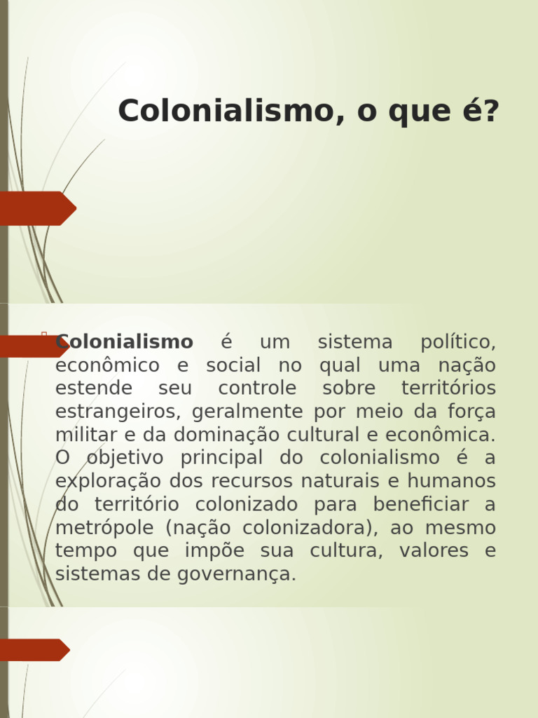 Entendendo o Colonialismo e Seus Efeitos | PDF | Colonialismo | Hutu