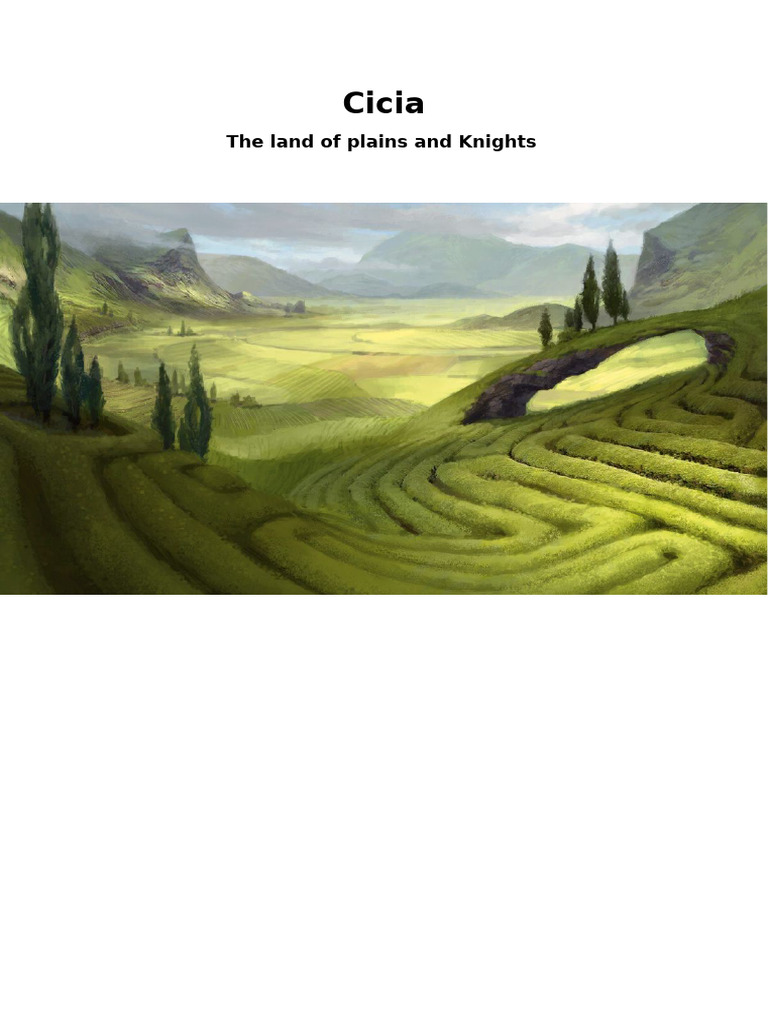 Overview of Cicia | PDF | Horses | Flowers