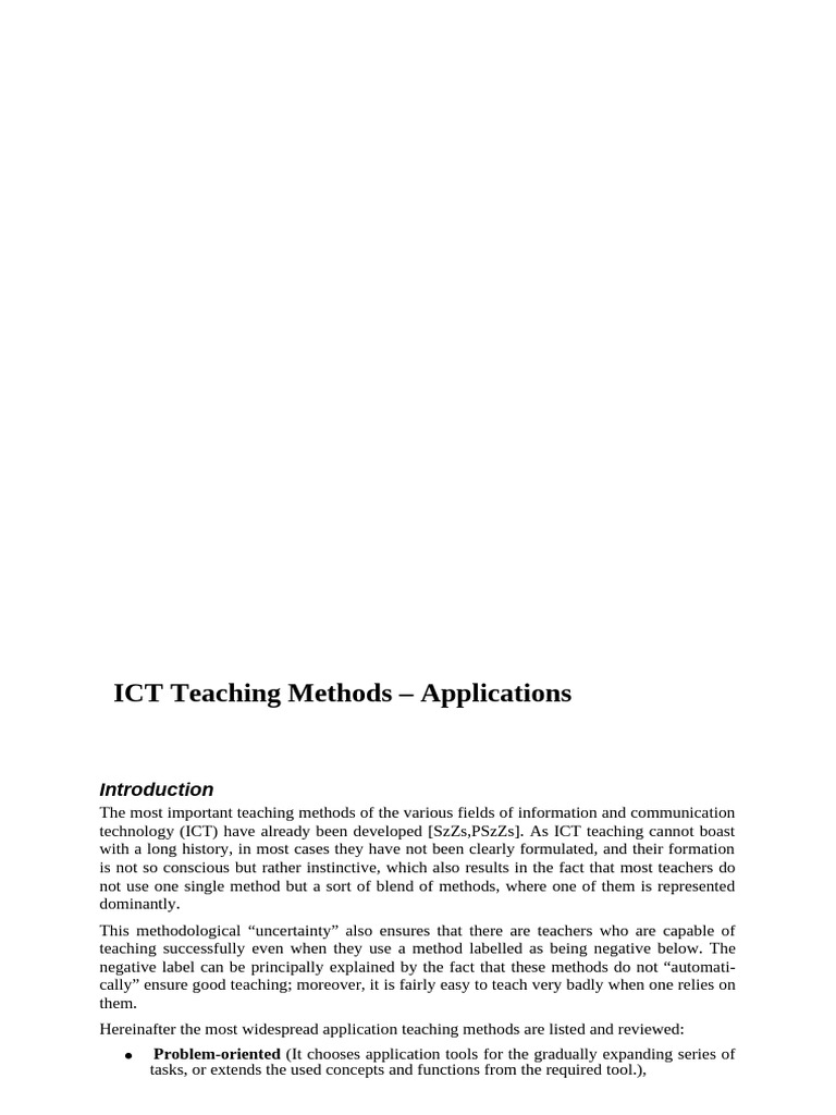 9-Teaching Computer Applications | PDF | Computer Programming | Concept