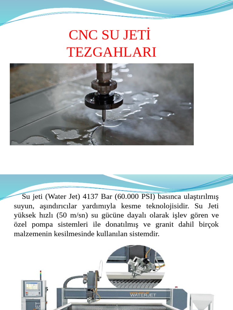 Su Jeti Tezgahı | PDF