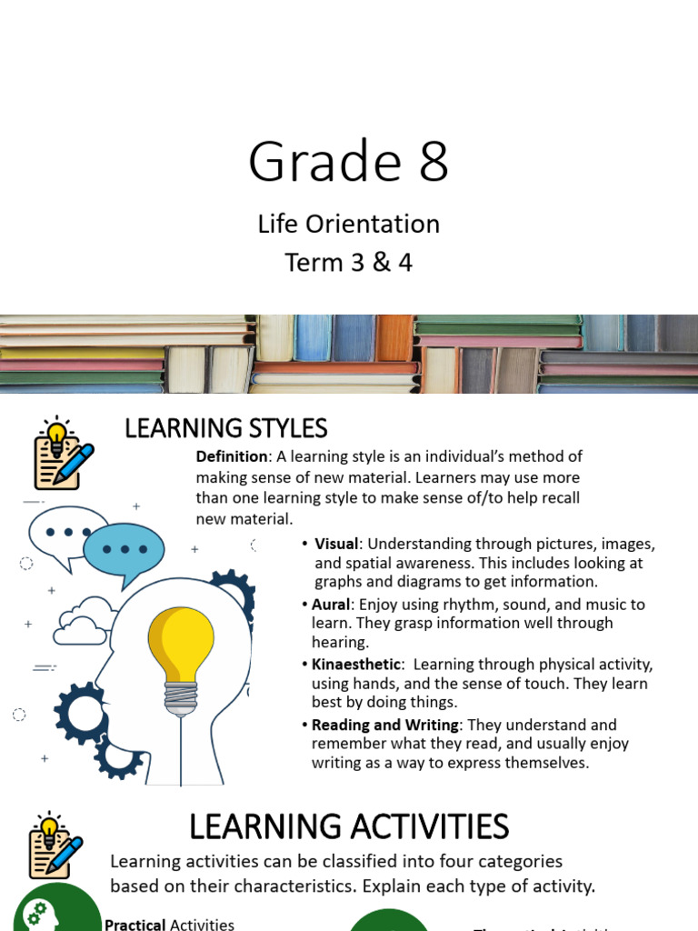 GR 8 Term 3 and 4 Resource Pack | PDF | Gender | Gender Studies