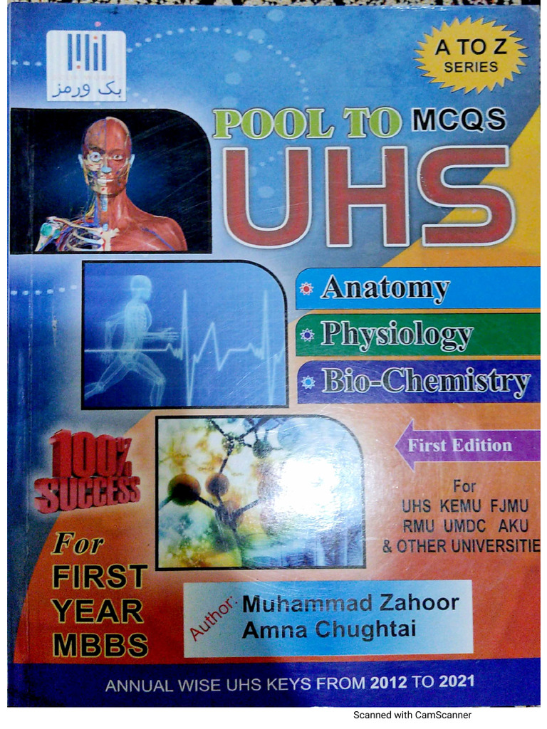 Anatomy Pool To Uhs Mcqs Compiled by DR XD | PDF
