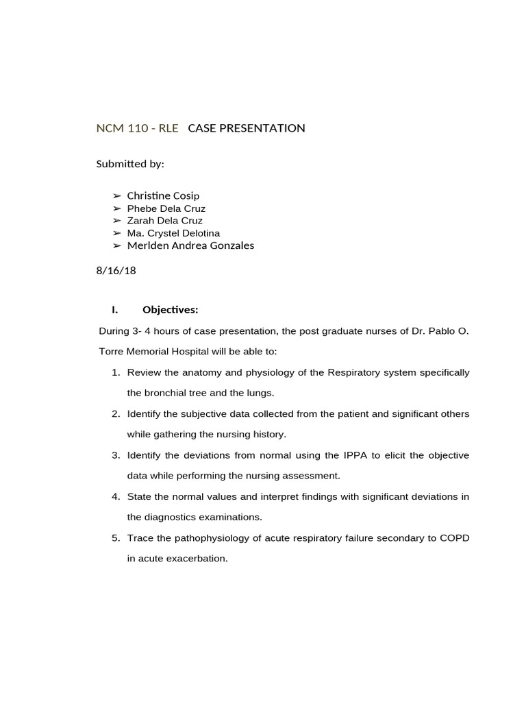 NCM-110 | PDF | Lung | Exhalation