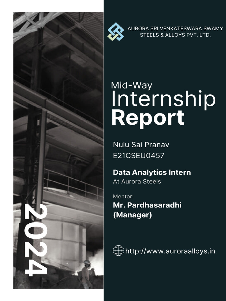 Mid-Way Internship Report E21CSE0457 | PDF | Analytics | Data Analysis