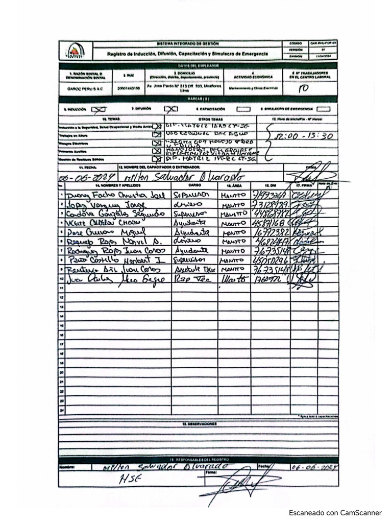 Indu. Difusion Ssoma - Chiclayo Ii | PDF
