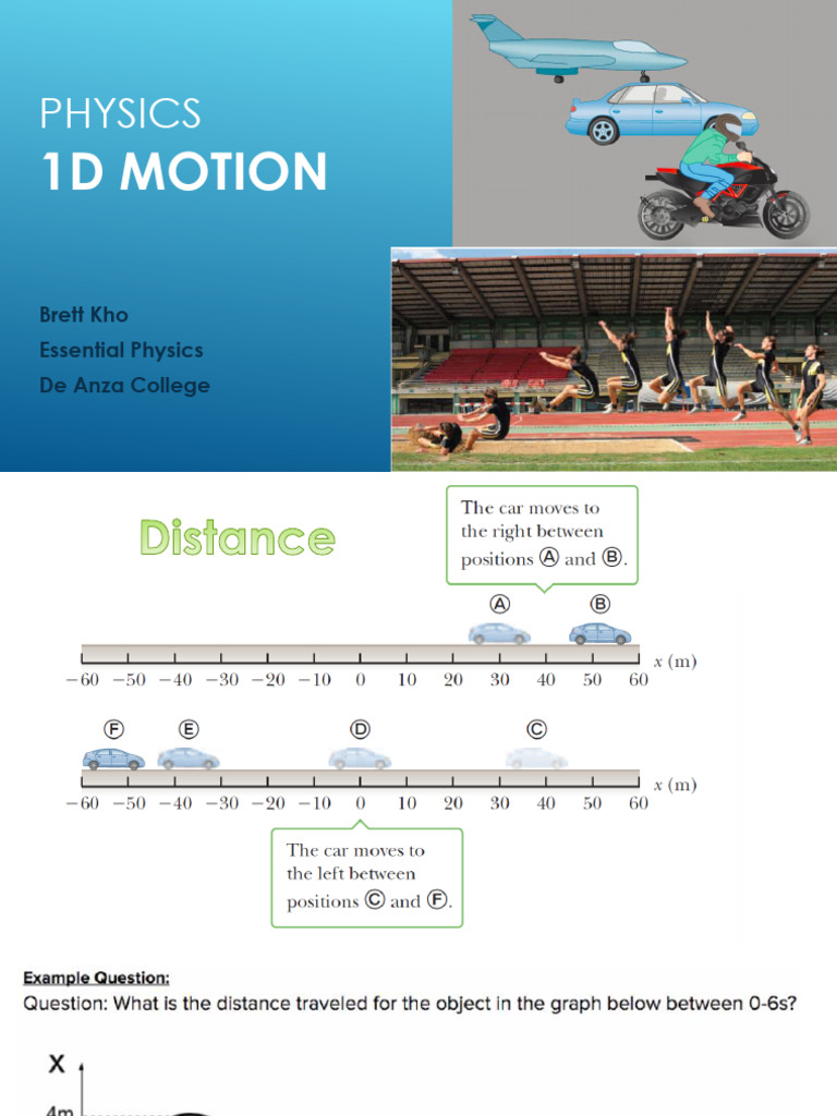 PHYSPPT1 Motion | PDF