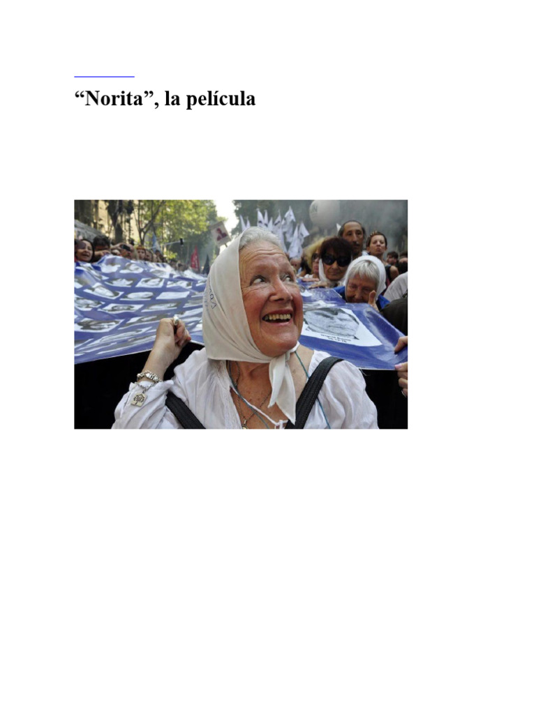 Documental Norita | PDF | Viajes y turismo | Historia