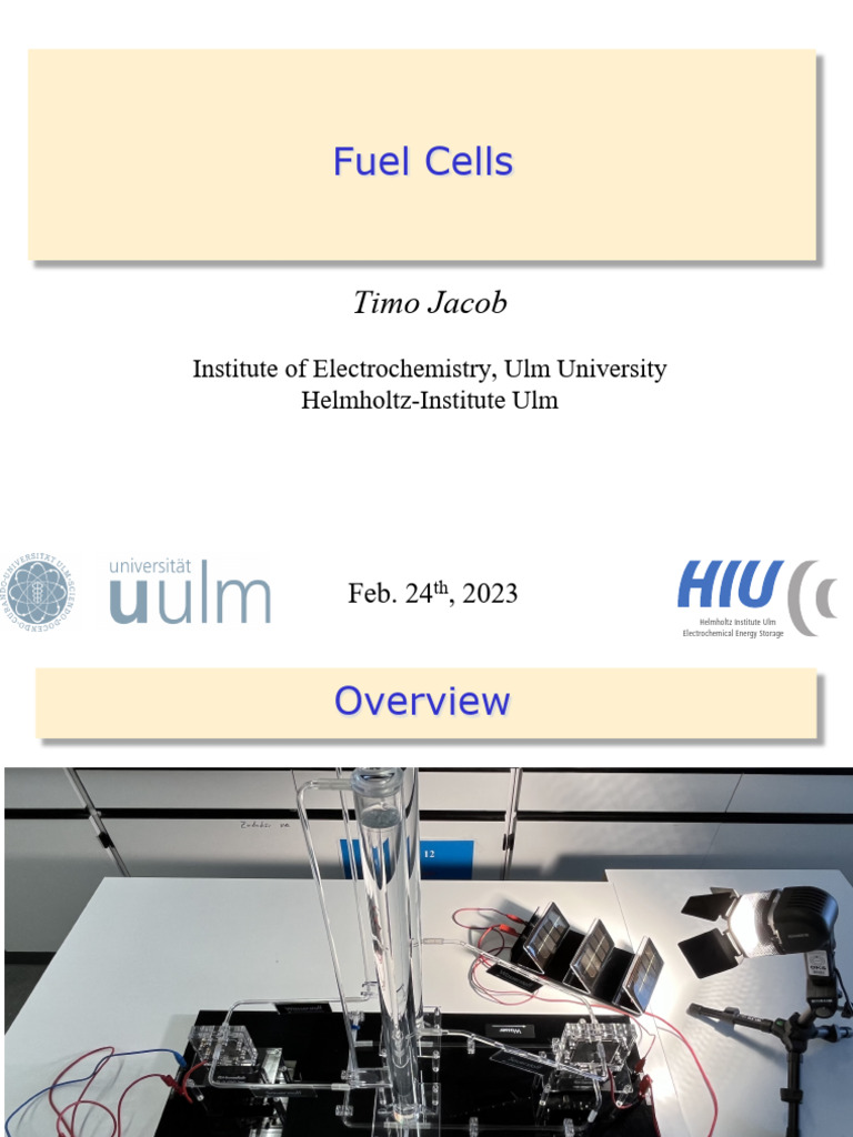 BLN FuelCells Presentation | PDF | Fuel Cell | Cathode